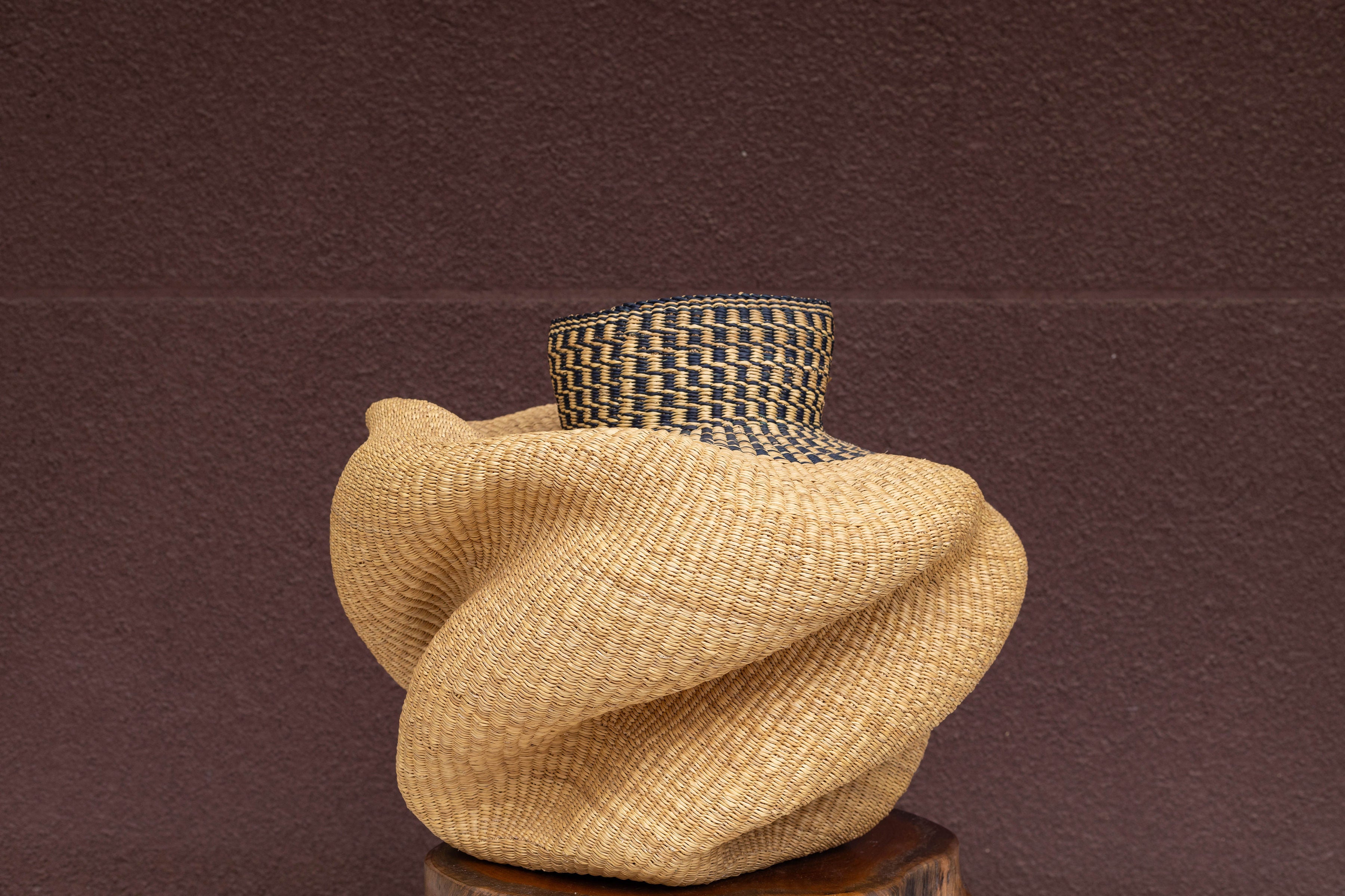 Wavy Bassa basket | The Artisan Collection | African accessories ...