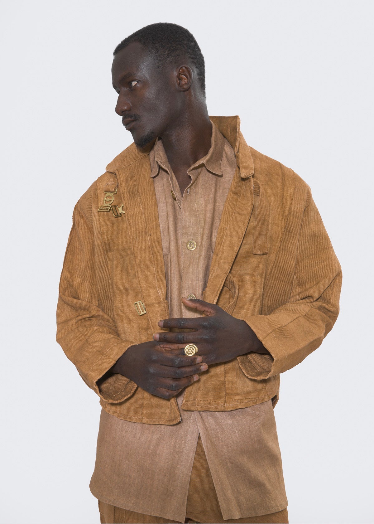 Momo hand-dyed jacket | Olooh | Wedding dress | Online African clothing ...