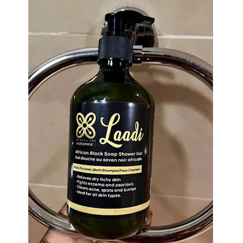 Laadi African Black Soap Shower Gel | ADJOAA MARKET